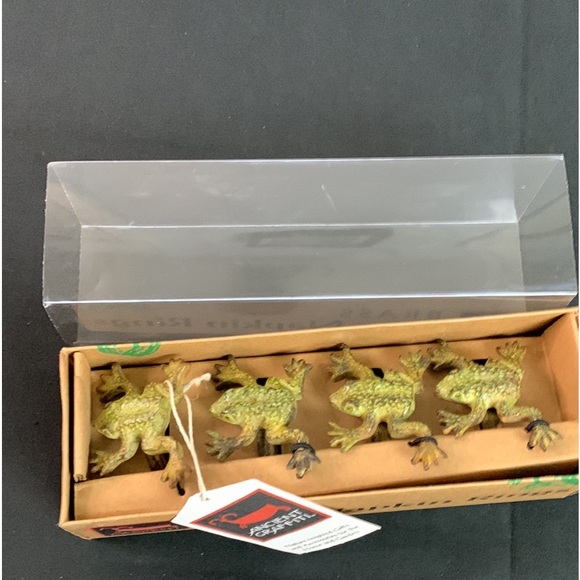 ancient graffiti | Dining | Brass Frog Napkin Rings Ancient Graffiti ...